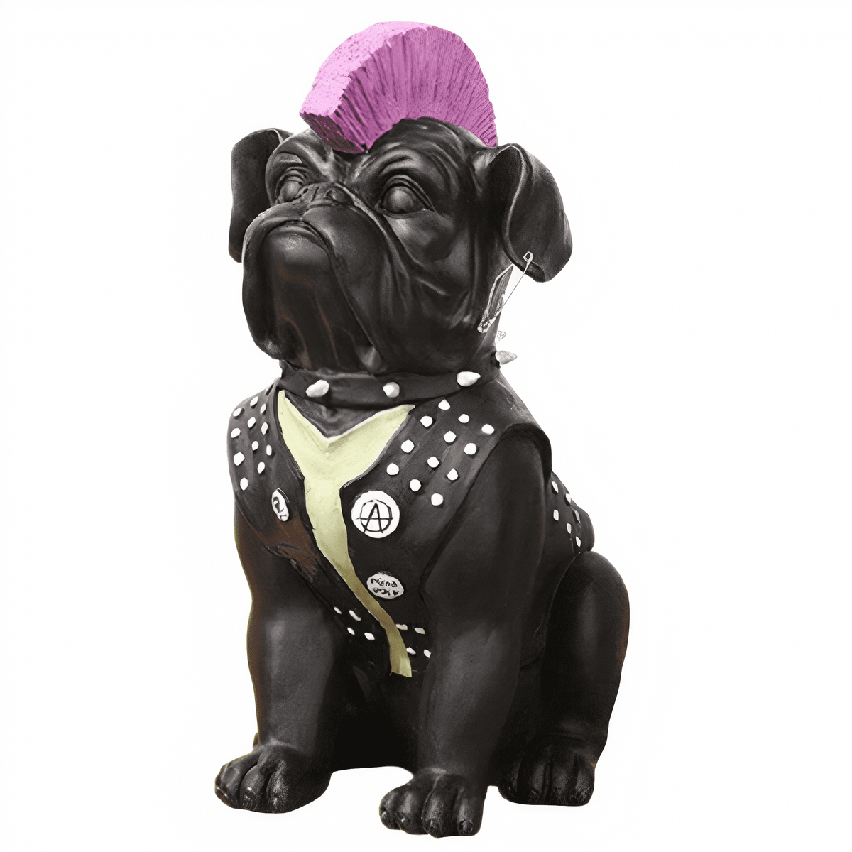 Statue Chien Punk | Street Art Galerie