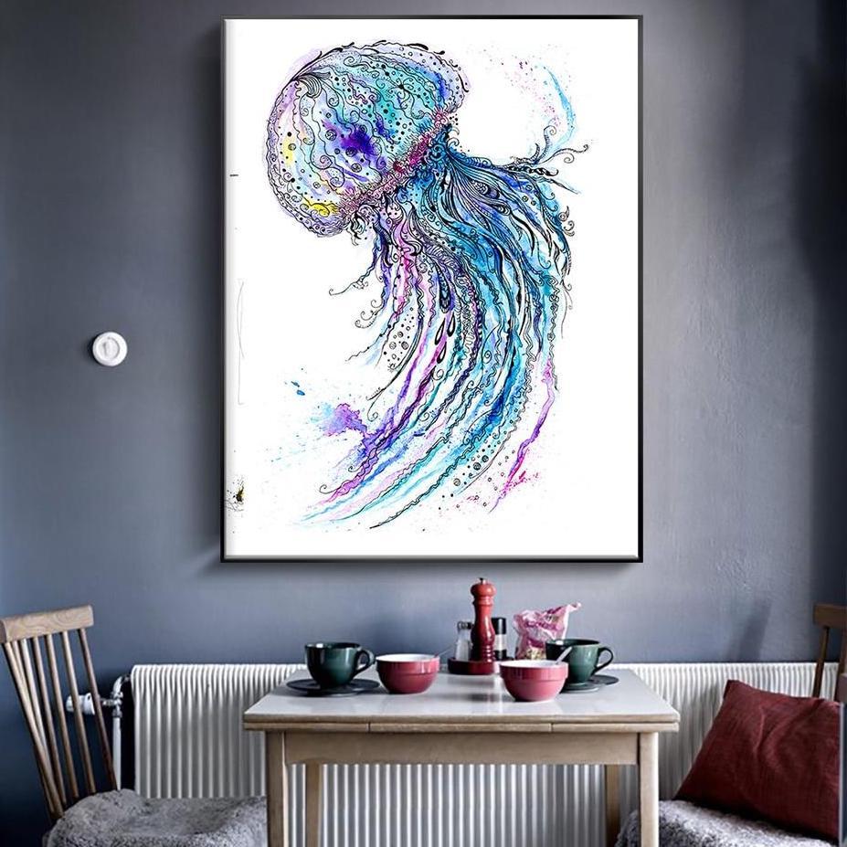 Tableau Méduse | Street Art Galerie