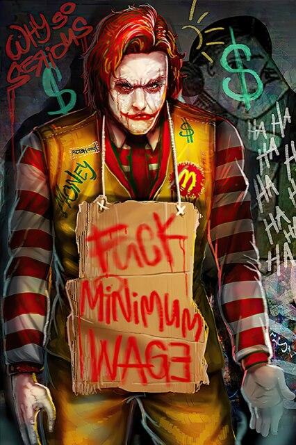 Tableau Ronald McDonald | Street Art Galerie